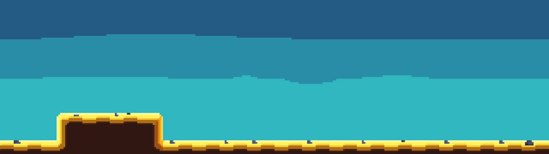 Pixel art side-scroller tilesets by Huggetz