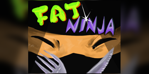 Fat Ninja by sindraws
