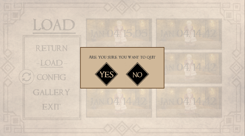 Visual Novel GUI Pack 018 by Smileflower