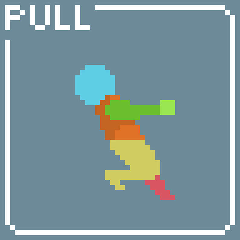 2D Pixel Art Character Template Asset Pack by ZeggyGames