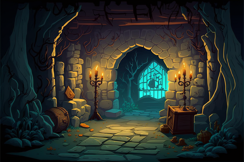 Free Dungeon Backgrounds by The Outlander
