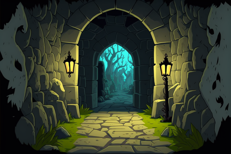 Free Dungeon Backgrounds by The Outlander