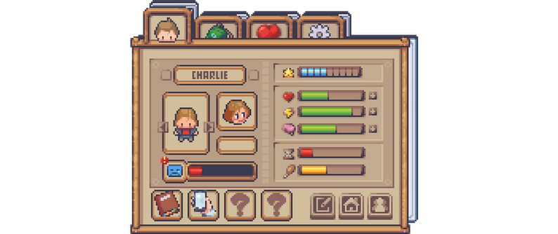 Modern User Interface - RPG asset pack [16x16] by LimeZu