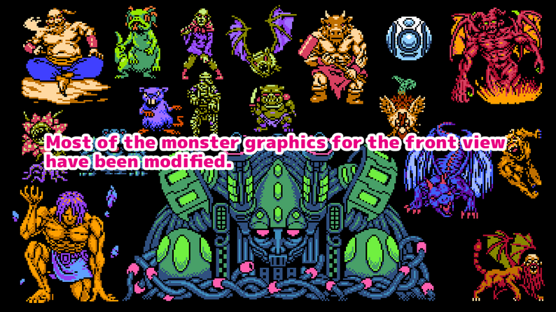 8bit Retro Graphic Monsters by Marumugi4510