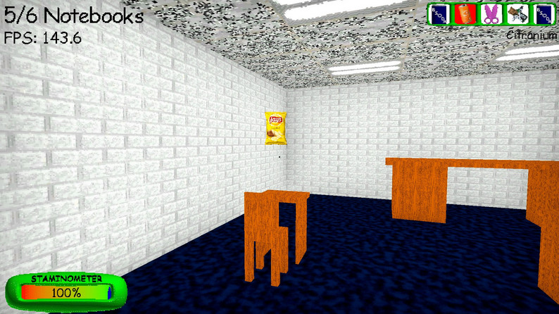 New Baldi's Basics Plus Remastered by YuraSuper2048