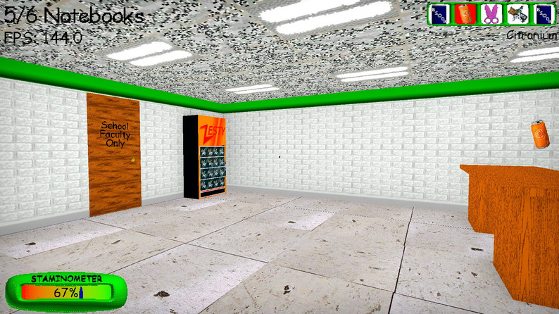 New Baldi's Basics Plus Remastered by YuraSuper2048