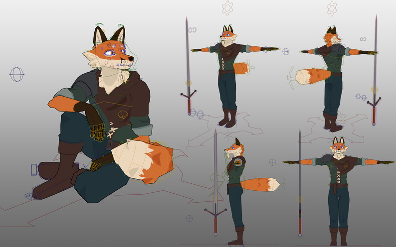 Jacob - 3D Game Ready Character by jupifox