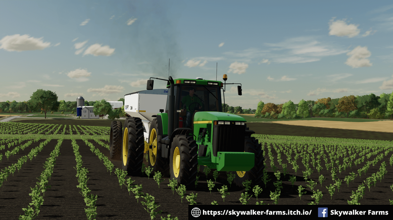 FS22 - John Deere 8000/8010 Series US by Skywalker Farms