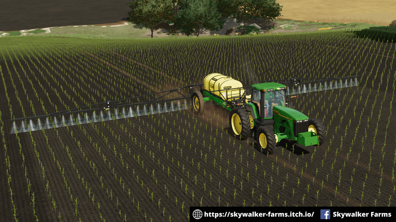 FS22 - John Deere 8000/8010 Series US by Skywalker Farms