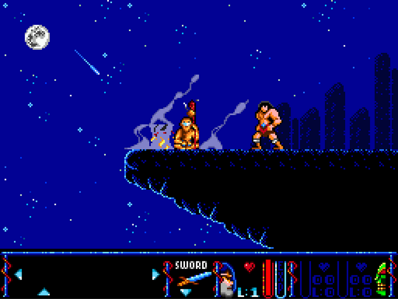 The sword of IANNA DX (PC) by Retroworks