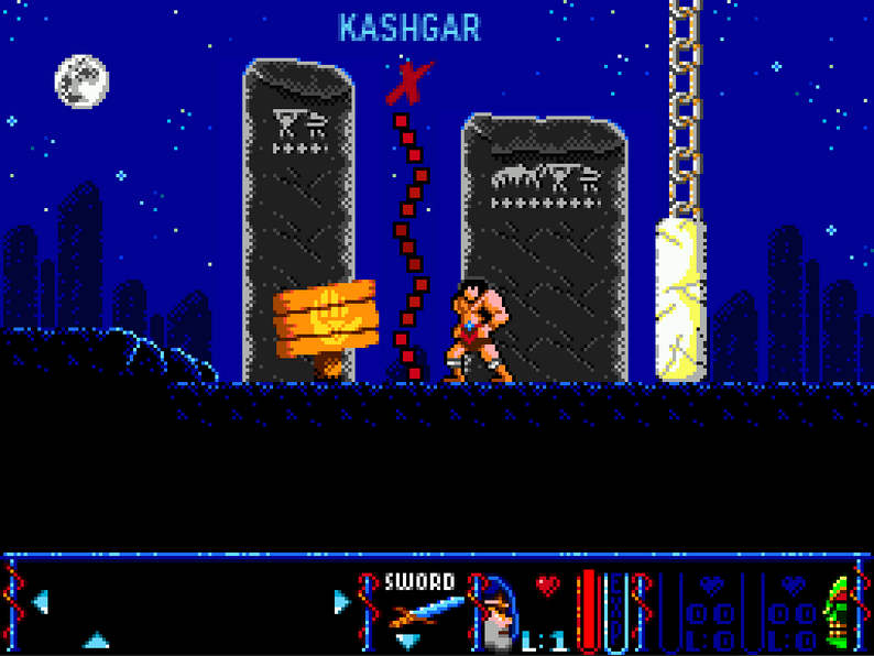 The sword of IANNA DX (PC) by Retroworks