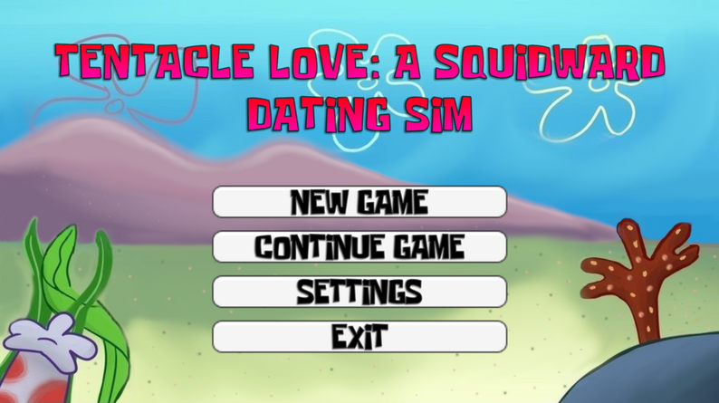 Tentacle Love: A Squidward Dating Sim by AstroPixel Games