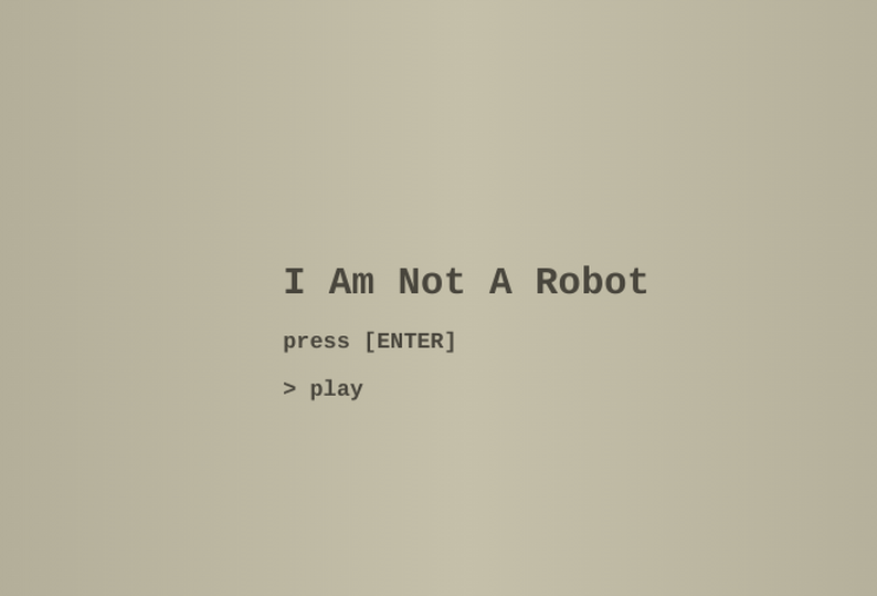 i am not a robot by xavmcc3