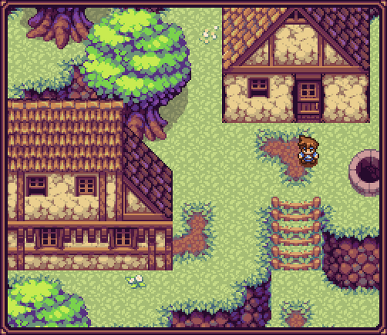 TDRPG -- Village -- Pixel Art Top-Down Exterior Tileset by Raou