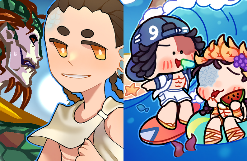 Luminous Scales: IDV Luchino Summer Zine by idvluchinozine