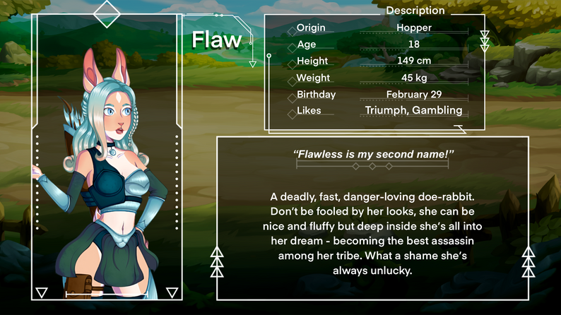 Project Genome (Furry Visual Novel, Dating sim, Roguelite) by Fluffy Tail Studio