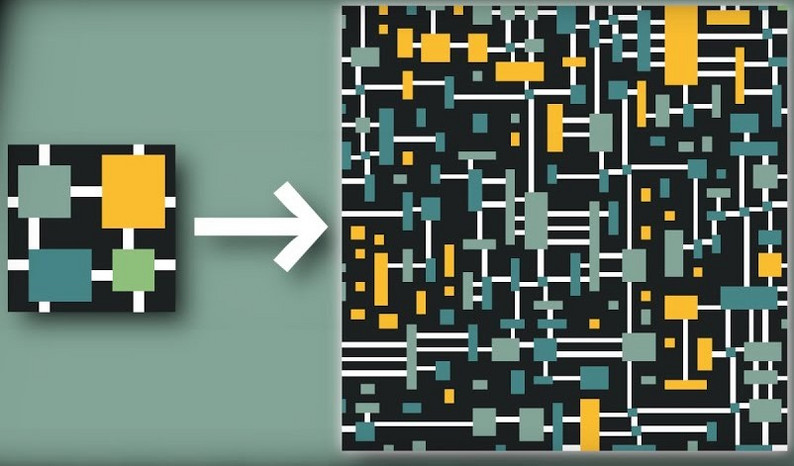 Wave Function Collapse - Overlapping Model by LelsersLasers