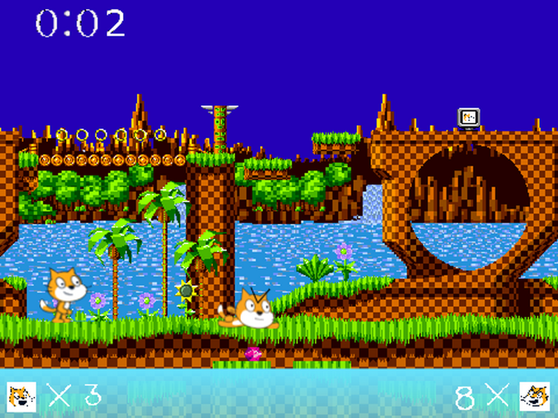 Sonic Scratch battle by -xX-SuS-Xx-