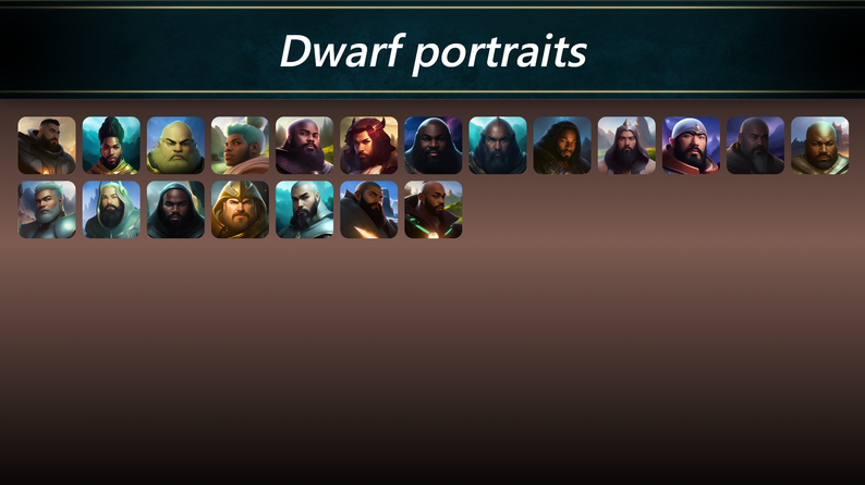 600+ Character Portraits With Modular Background by CaptainCatSparrow