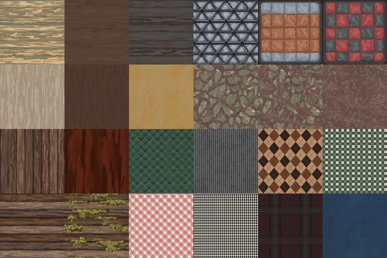 1000+ Pixel Art Texture - 256x256 by FlakDeau