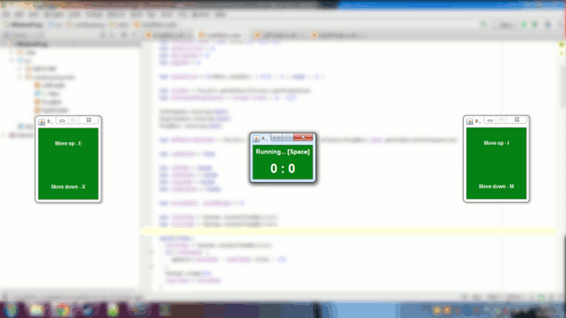 Window pong by Hardcoded games