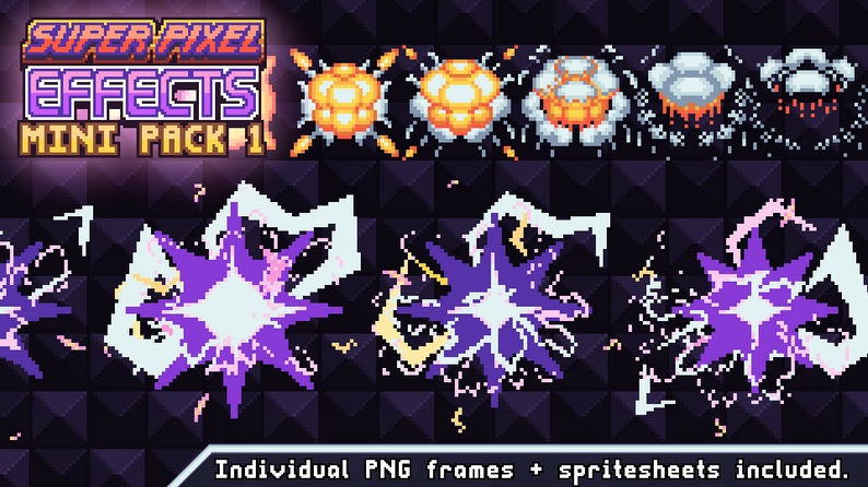 Super Pixel Effects Mini Pack 1 by unTied Games