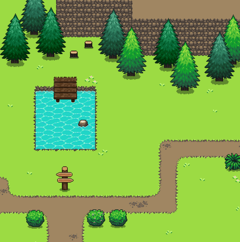 Basic Tileset and Asset Pack 32x32 Pixels by schwarnhild