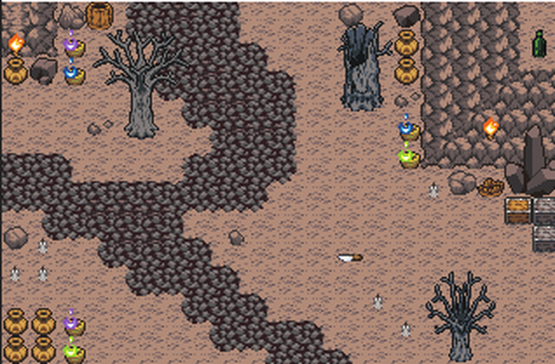 RPG pixel art tile set by Alex Soto