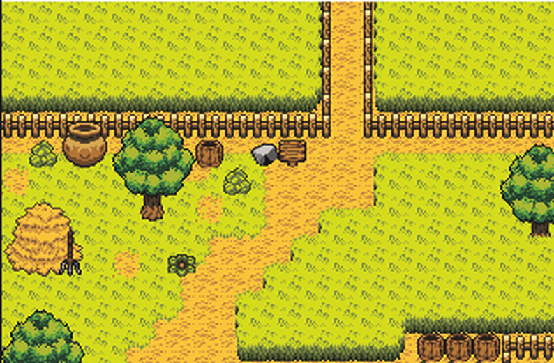 RPG pixel art tile set by Alex Soto