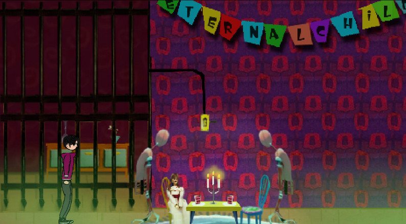 Hello Neighbour 2D Halloween Edition by Leopard_productions