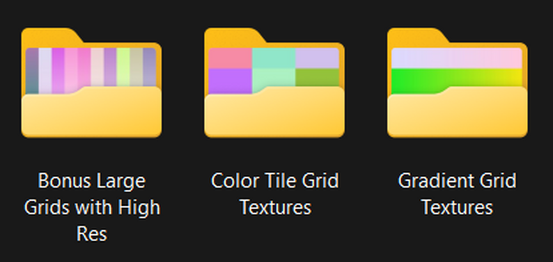 Colorgrid Texture Mega Pack by SkywolfGameStudios