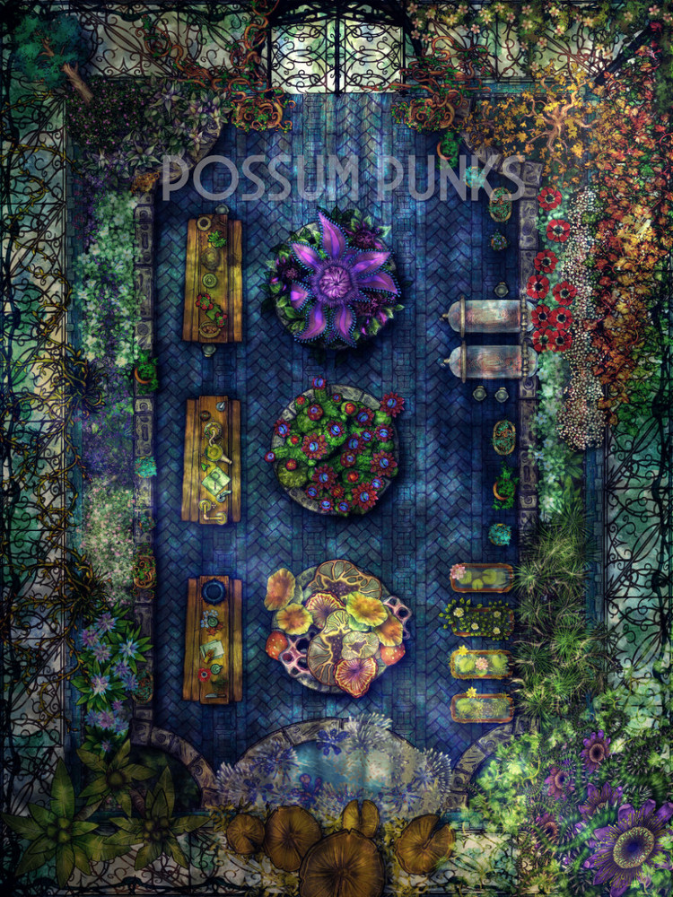 Dark Academia TTRPG Battlemaps by PossumPunks