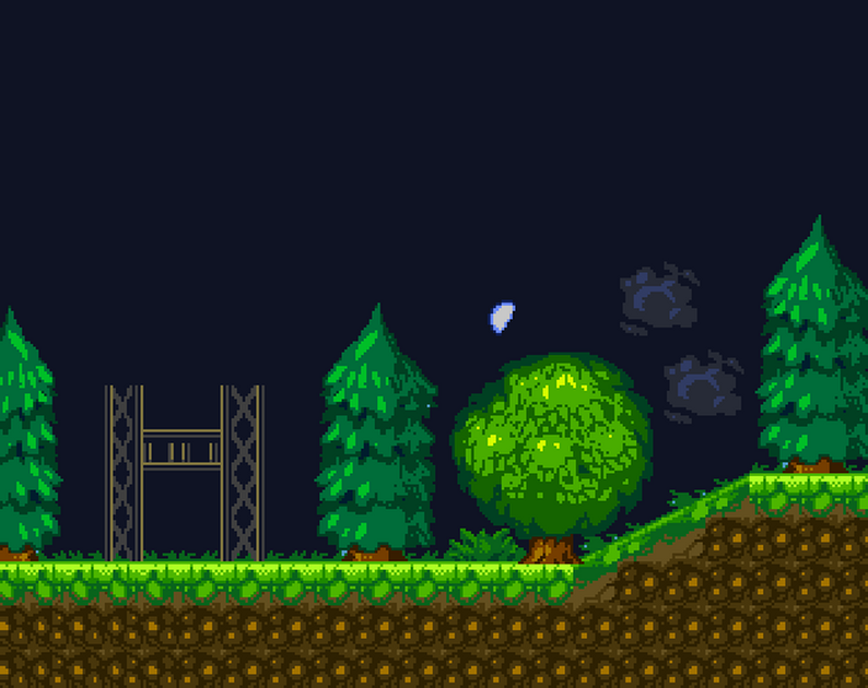 metroidvania_forest_tileset by kscav