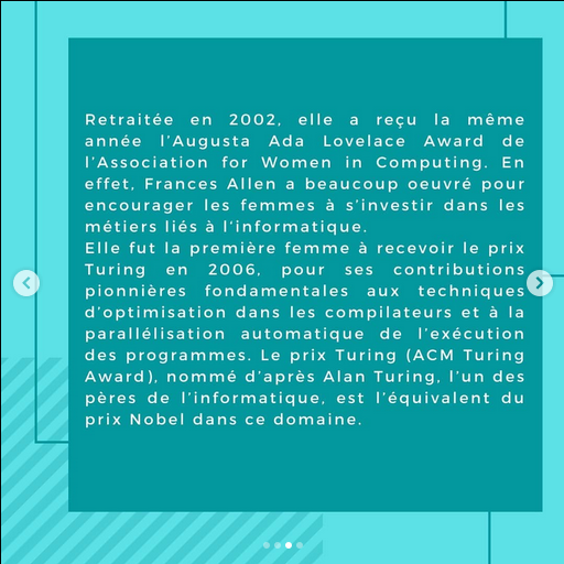 Frances Allen by Portraits de femmes scientifiques