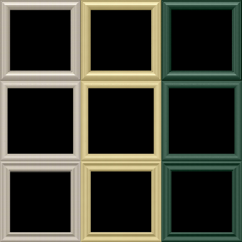 Portrait Frame Pack by Screaming Brain Studios