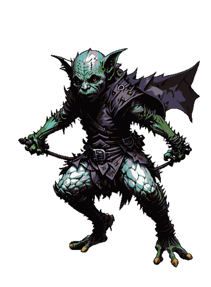 Free goblin pixel art sprites by FantasyLandscapes