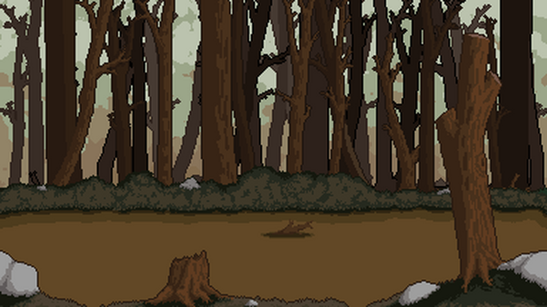 Parallax Backgrounds: Dead Forest by Admurin