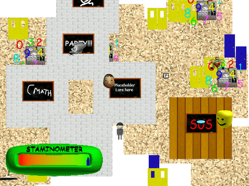 Baldi's basics random levels remasterd by snick.564