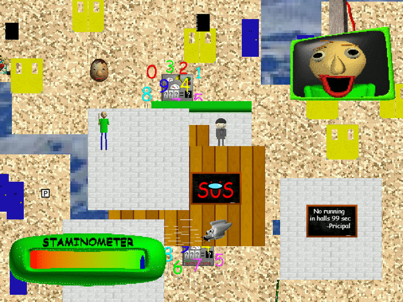 Baldi's basics random levels remasterd by snick.564