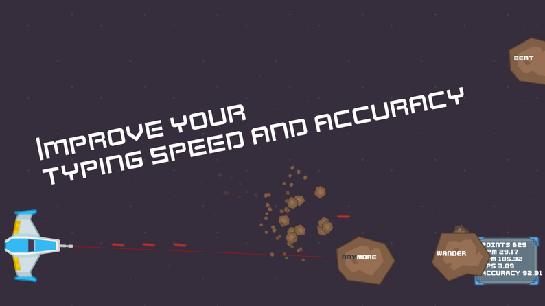 Space Typer by Positive Zero