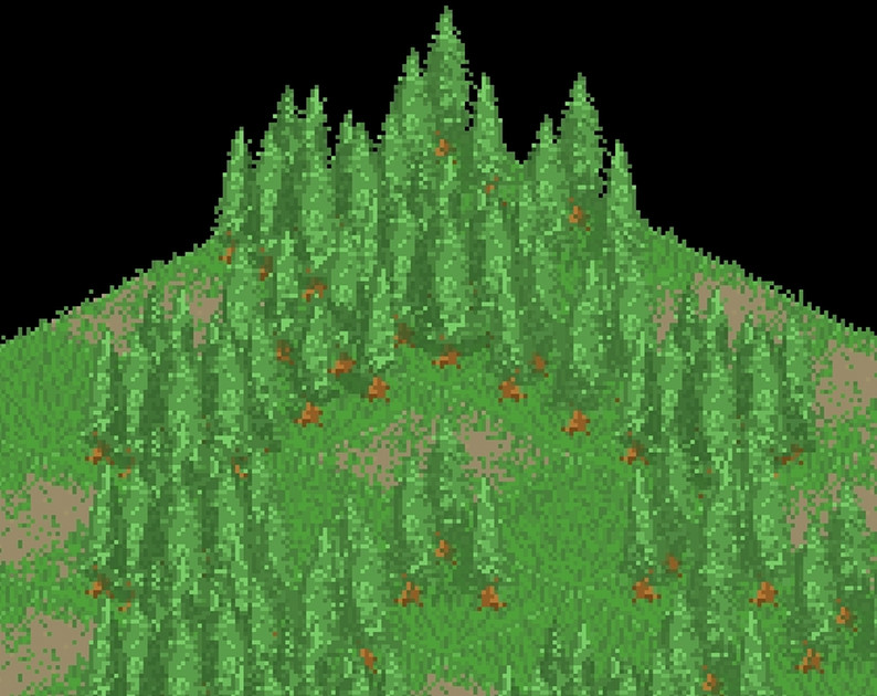 Isometric Tiles - Forest - Set 01 by isoTile Universe