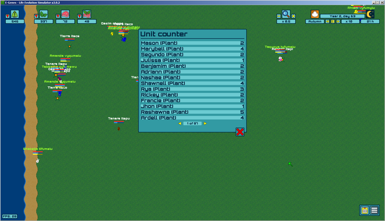 E-Genes - Life Evolution Simulator by E-Genes