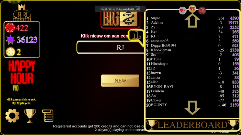 Multiplayer Big Two /Big 2 大老二 鋤大弟 by AmonRay