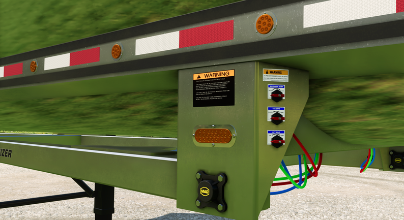 FS22 Mac Half Round Frameless Dump Trailer by Cunningham Modding