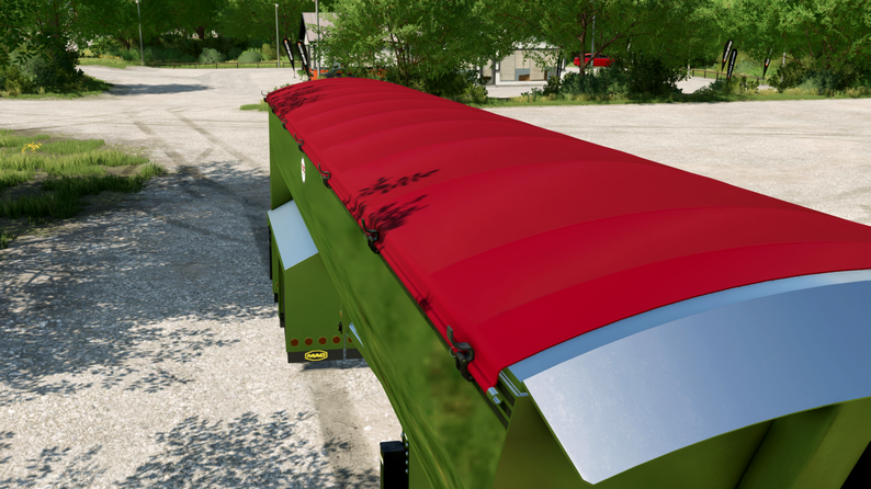 FS22 Mac Half Round Frameless Dump Trailer by Cunningham Modding