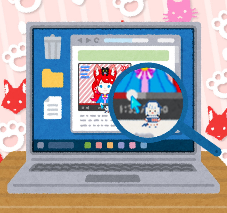 Gawr Gura animated mouse cursor by GamingWithMim