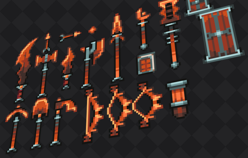 Pixel Crawler - Forge by Anokolisa