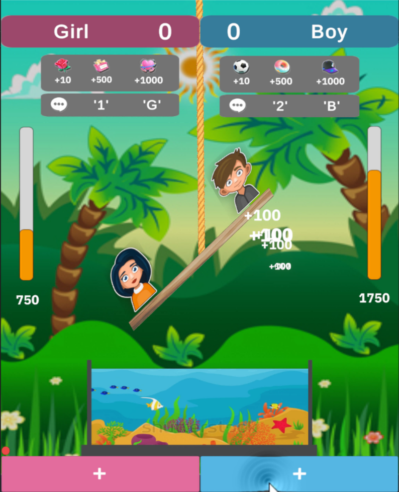 Tiktok Live game (Balance) Customizable 💎 by BrainUser