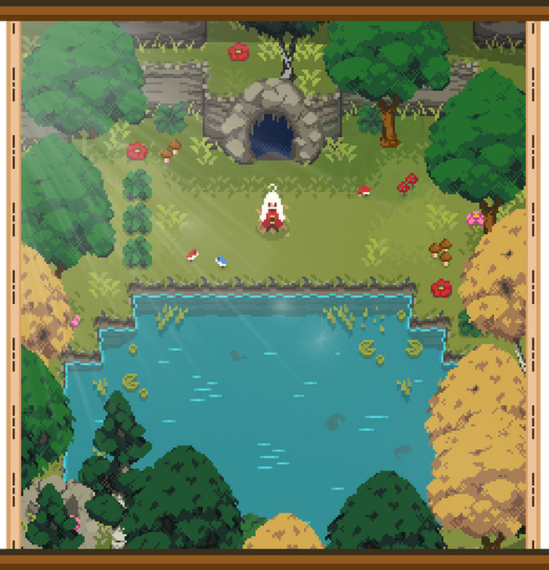 Top Down Forest Tileset by PixiVan