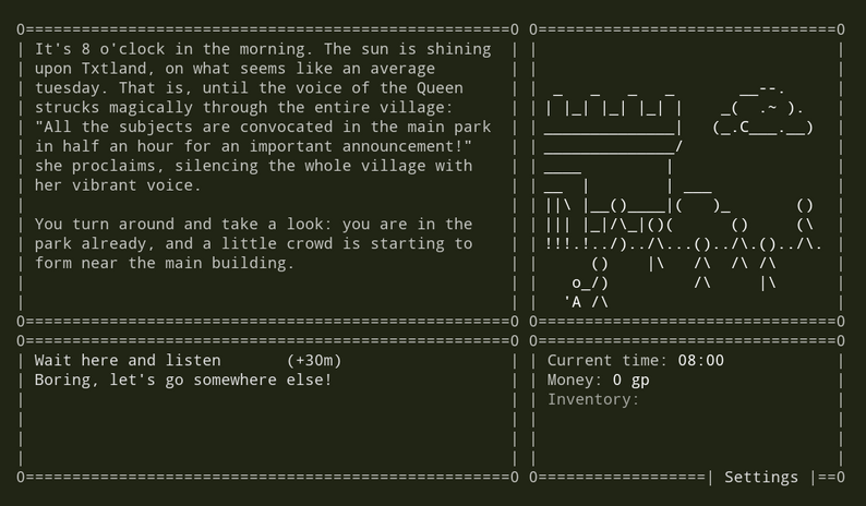 ASCII Quest by Cookie_CHR